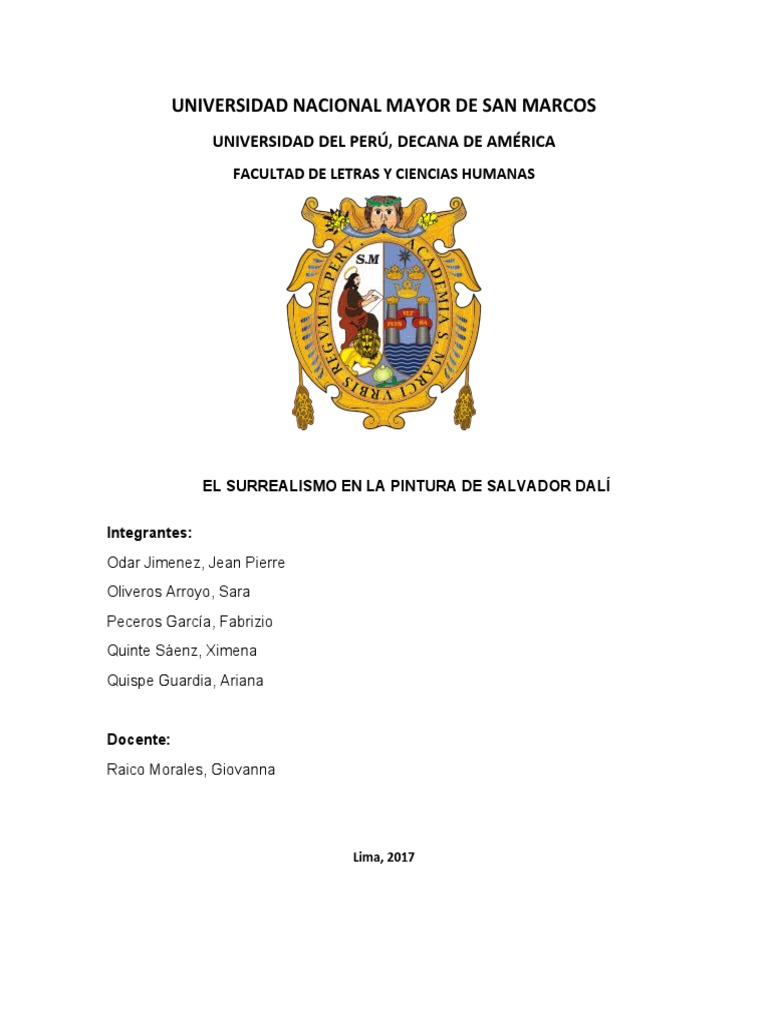 Surrealismo | PDF | Salvador Dalí | Surrealismo