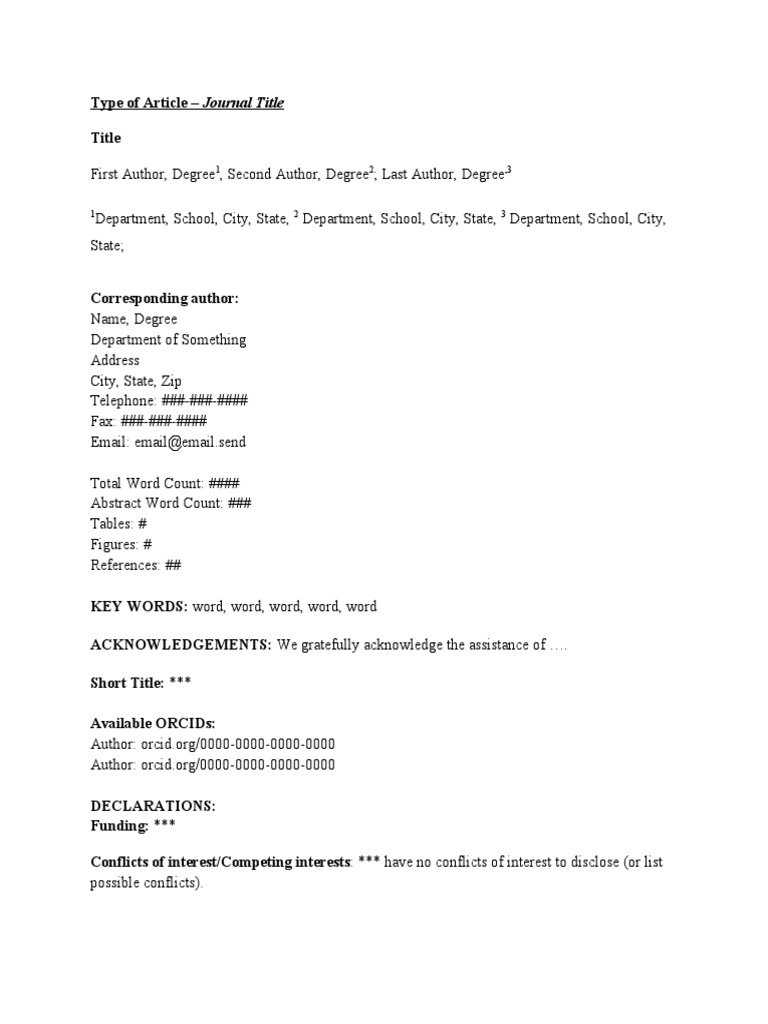 Anking Example Title and Outline | PDF