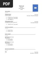 Goldman Sachs Resume Template Sample | PDF | Mergers And Acquisitions ...