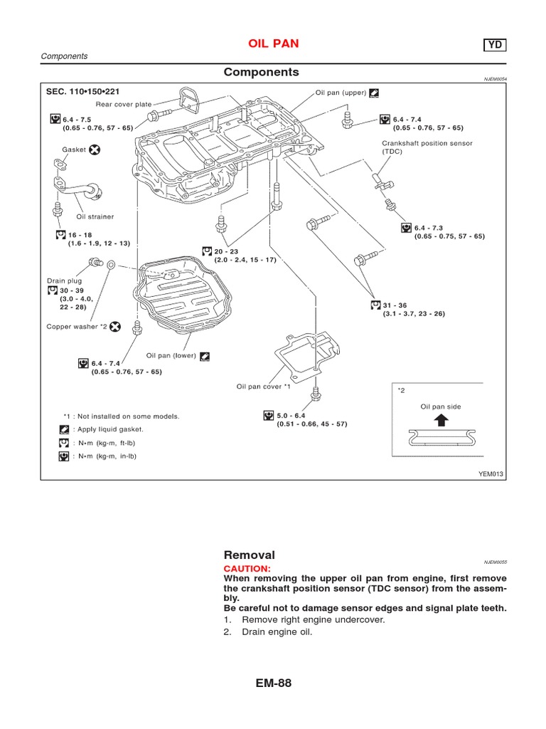 Nissan Almera n16 2001 Electronic Repair Manual 166 | PDF