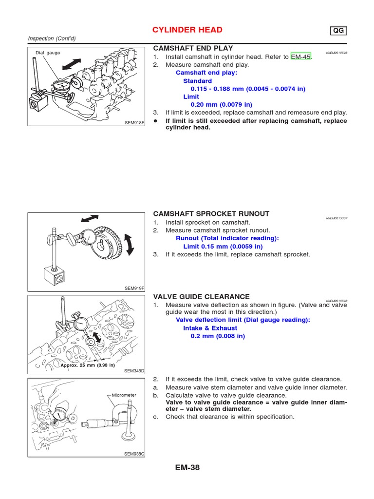 Nissan Almera n16 2001 Electronic Repair Manual 116 | PDF | Mechanical ...