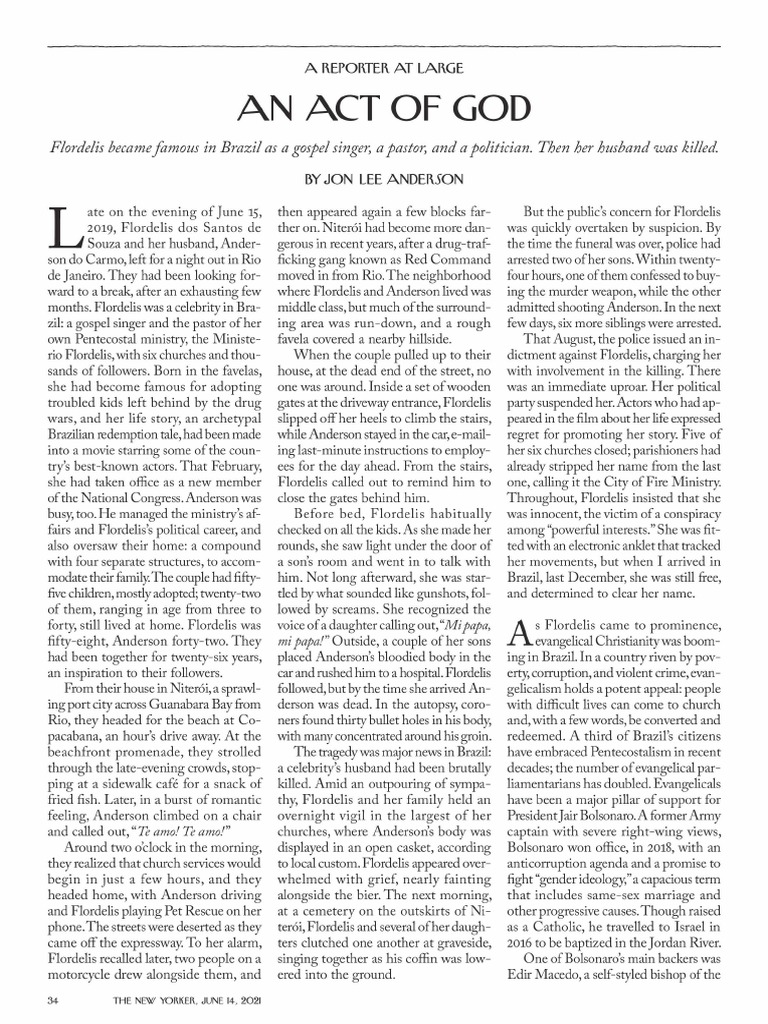 An act of god | PDF