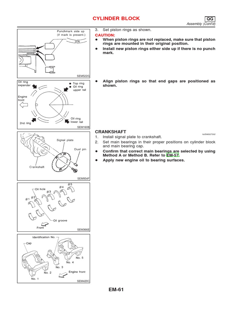 Nissan Almera n16 2001 Electronic Repair Manual 139 | PDF