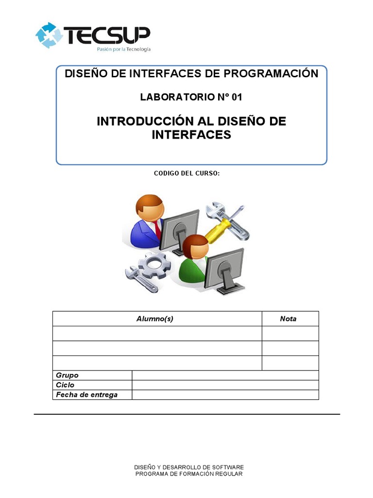 Lab 01 - Introducción Al Diseño de Interfaces de Programación | Descargar gratis PDF | Diseño ...