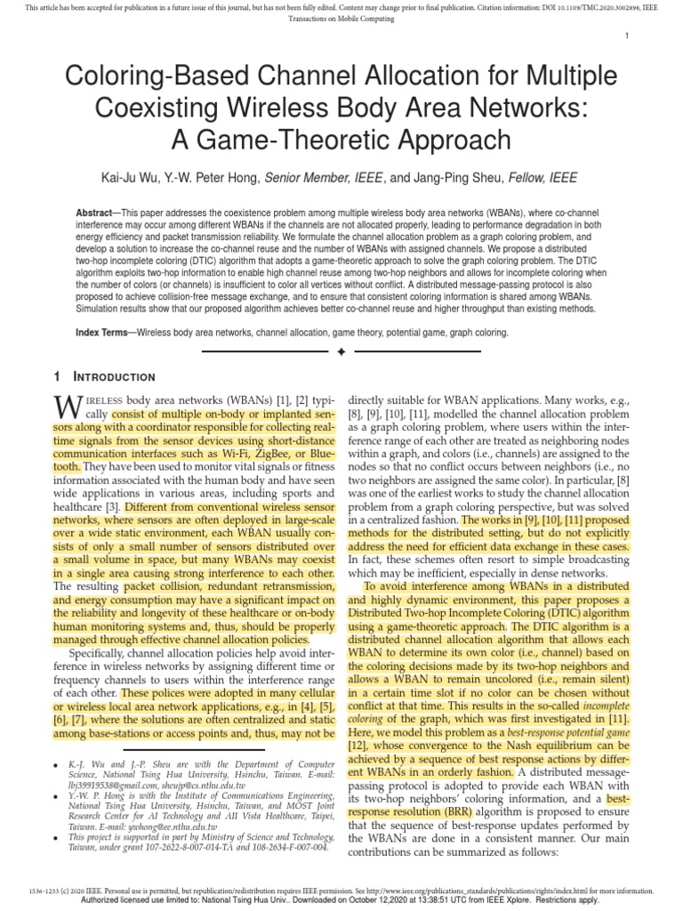 Coloring | PDF | Vertex (Graph Theory) | Computer Network