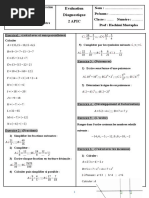ETINC-Manuel de Éleve - 1AC - MATHS | PDF | Algèbre | Rectangle