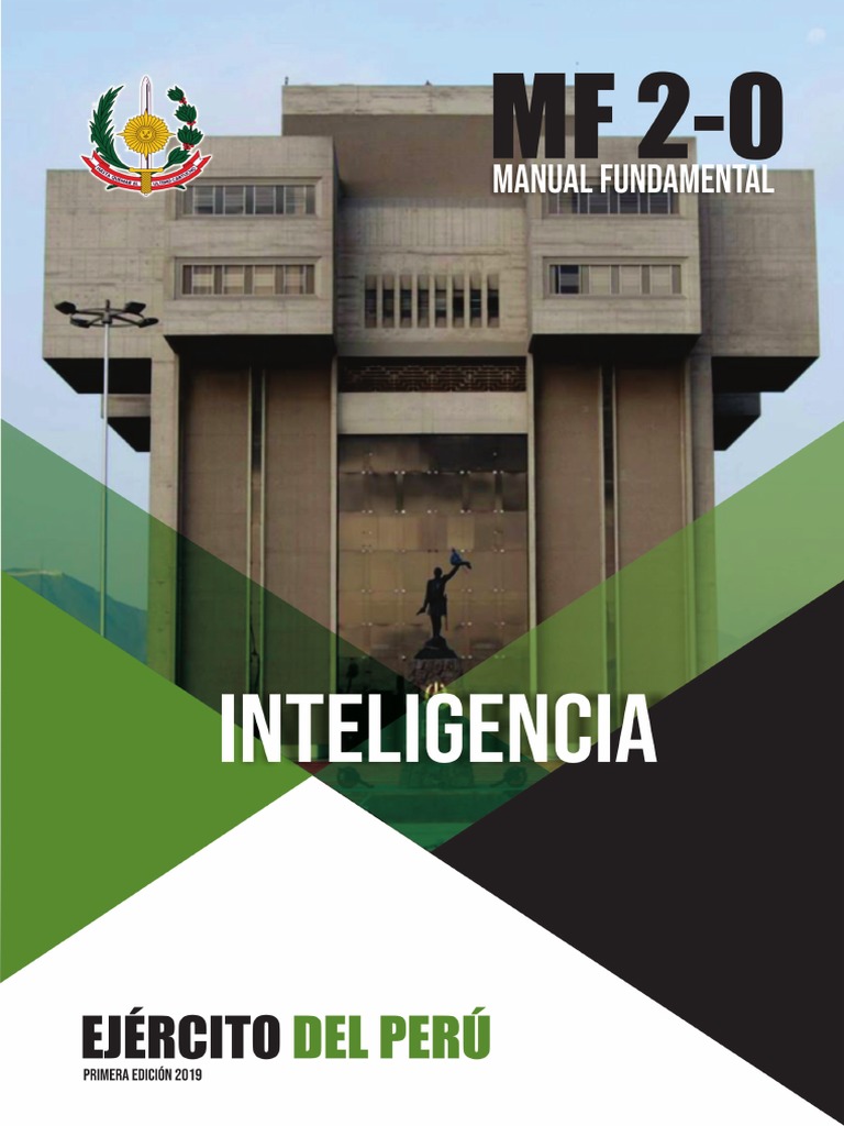 0.2.4 MF 2-0 INTELIGENCIA Fin PDF | PDF | Militar | Inteligencia