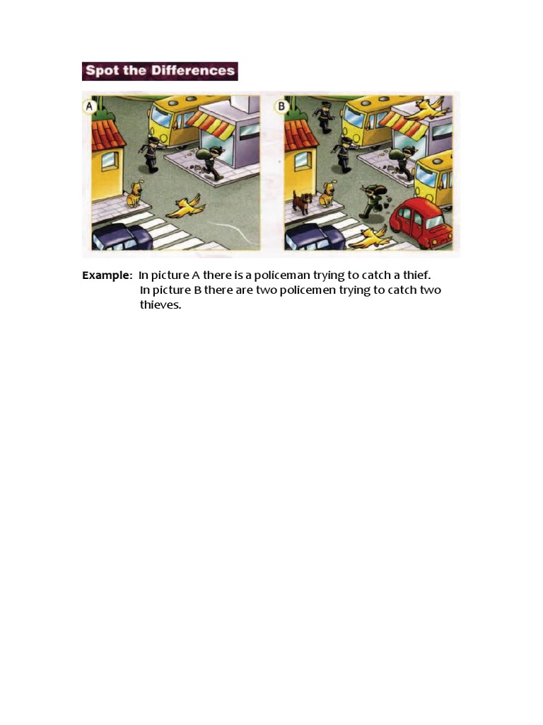 Spot The Difference | PDF