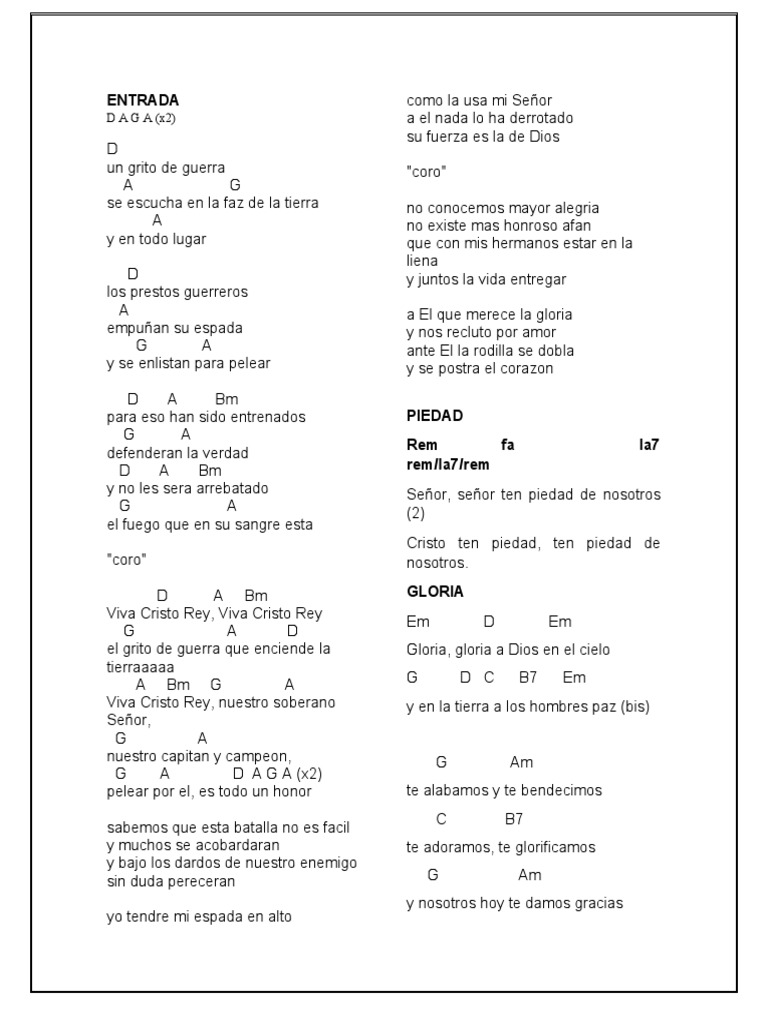 Esquema Cristo Rey | PDF | eucaristía | Cristo (título)