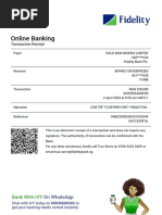 Bitcoin Transaction Receipt 2021 | PDF