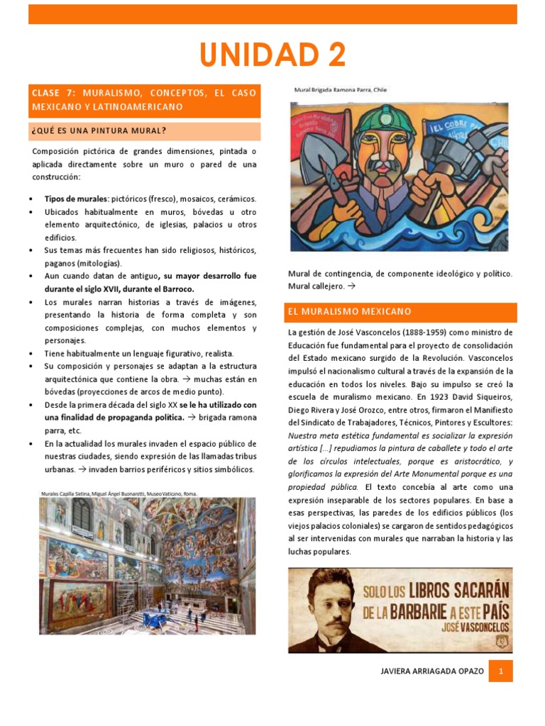 Unidad 2 Arte | PDF | México