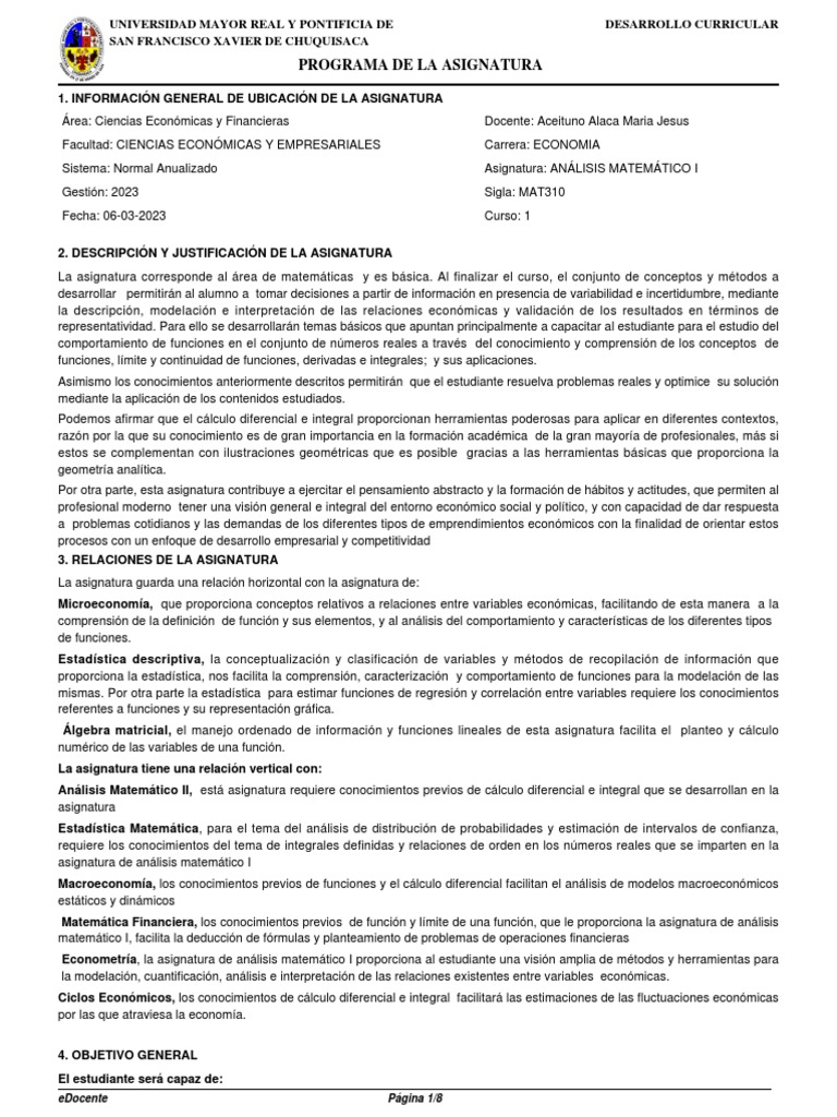 Mat310 2023 | PDF | Integral | Derivado