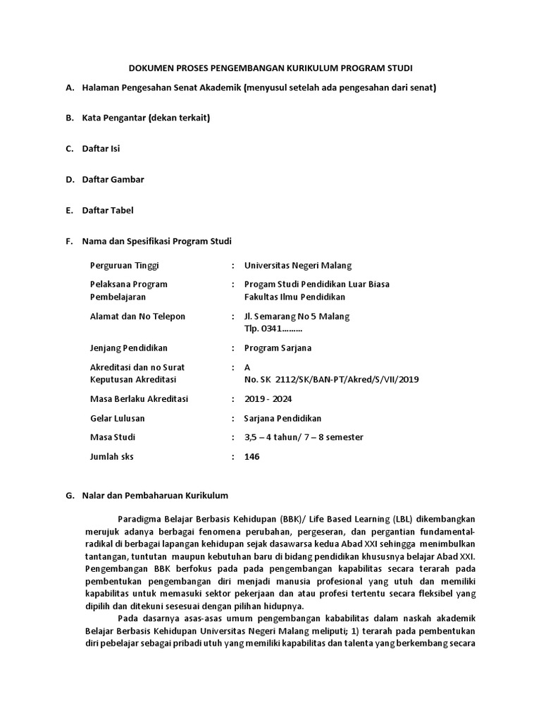 Katalog PLB FIP UM | PDF | Karier & Perkembangan