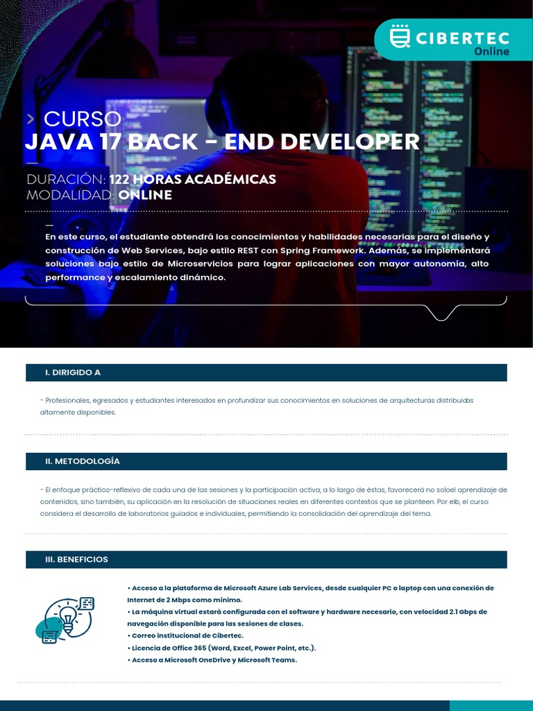 Java Back End | PDF | Java (lenguaje de programación) | Microsoft