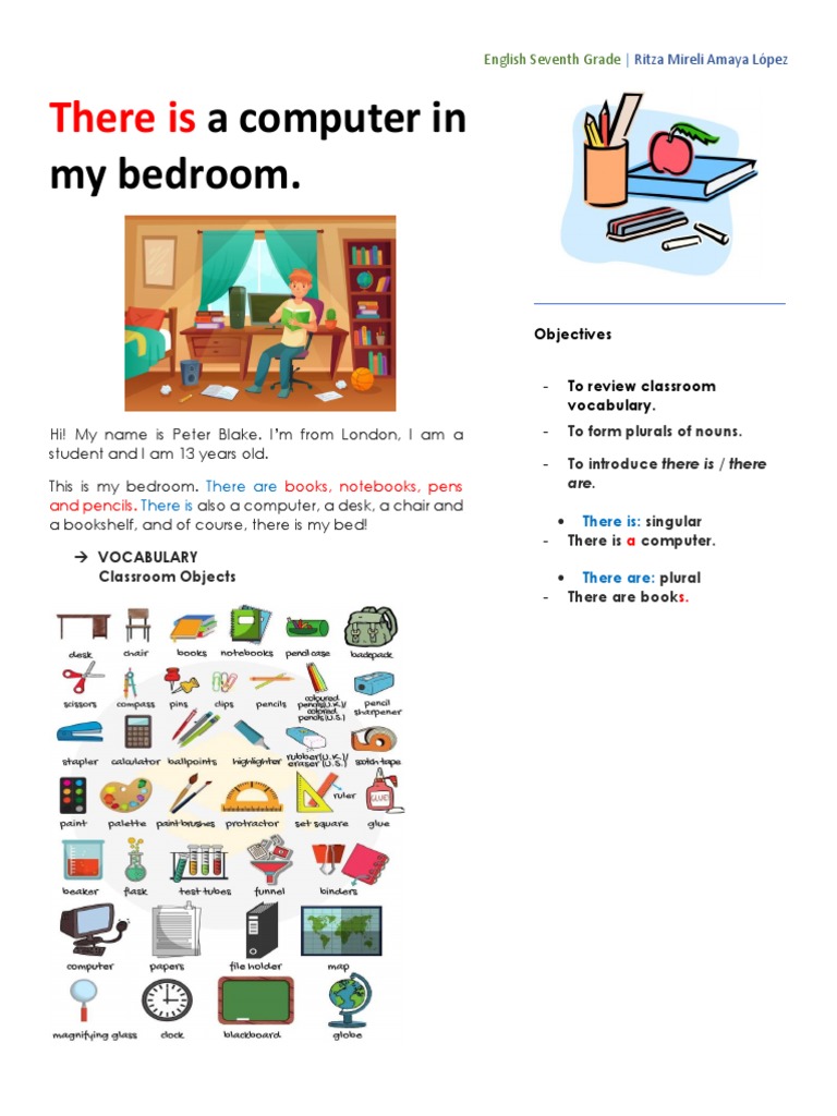 7 May 10th 7th Grade Second Partial 2021 | PDF | Plural | English Language