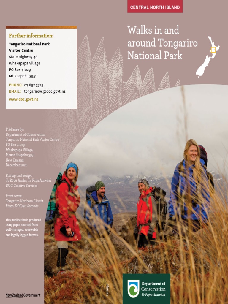 Tongariro National Park Walks | PDF | Earth Sciences