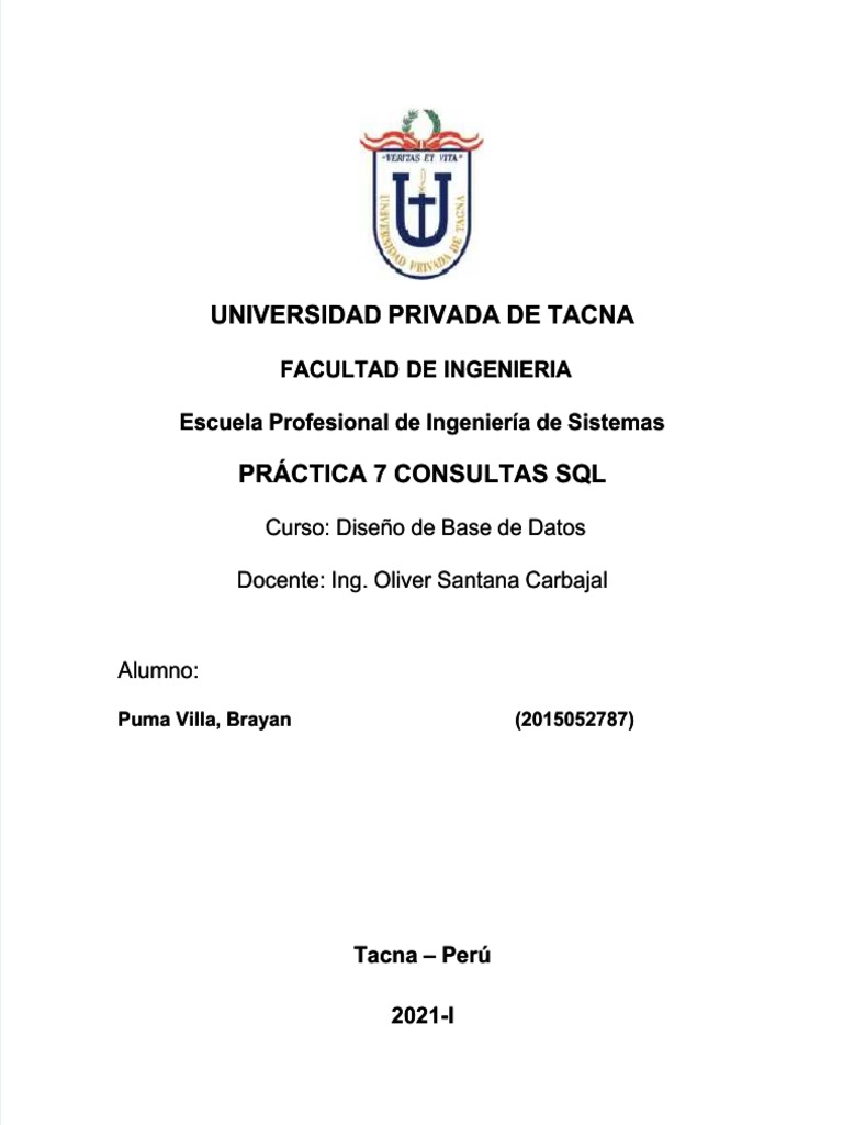 PDF Practica 7 Consultas SQL Compress | PDF | Tecnologías de la información | Gestión de ...