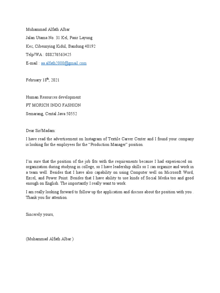 Share Application Later - Muhammad Alfath Albar - 19430035 | PDF