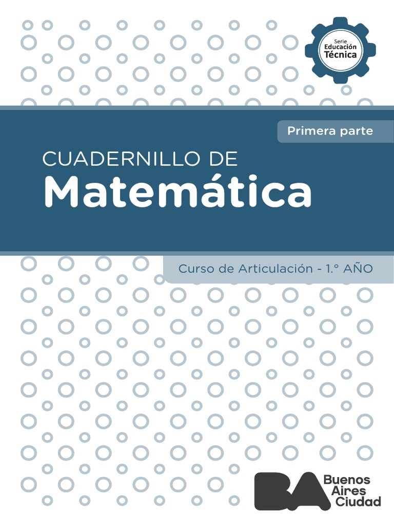 Cuadernillo 1 | PDF | División (Matemáticas) | Multiplicación