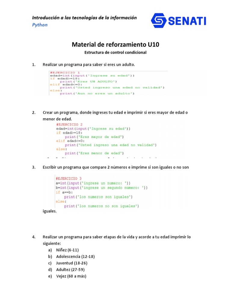 Material de Reforzamiento U10........ | PDF Material de Reforzamiento U10........ | PDF
