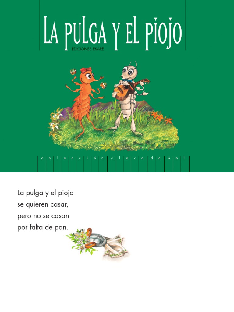 Boda del Piojo y la Pulga | PDF
