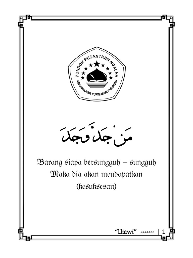 Utawi Khas PP Ngalah Pasuruan | PDF