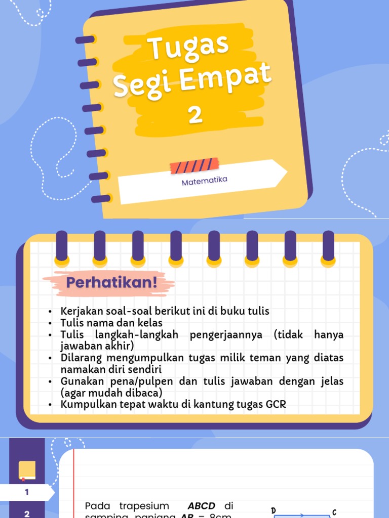 Tugas Segi Empat 2 | PDF | Griya & Taman | Seni