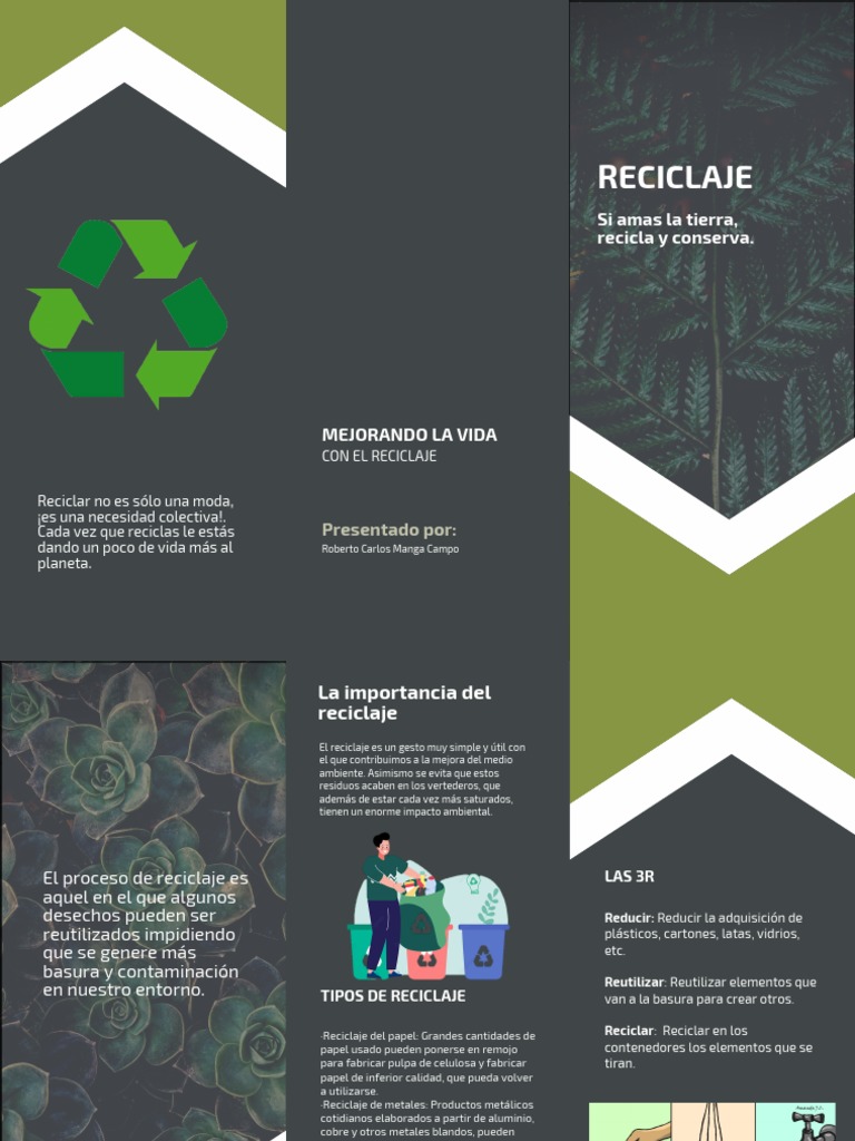 RECICLAJE | PDF | Reciclaje | Residuos