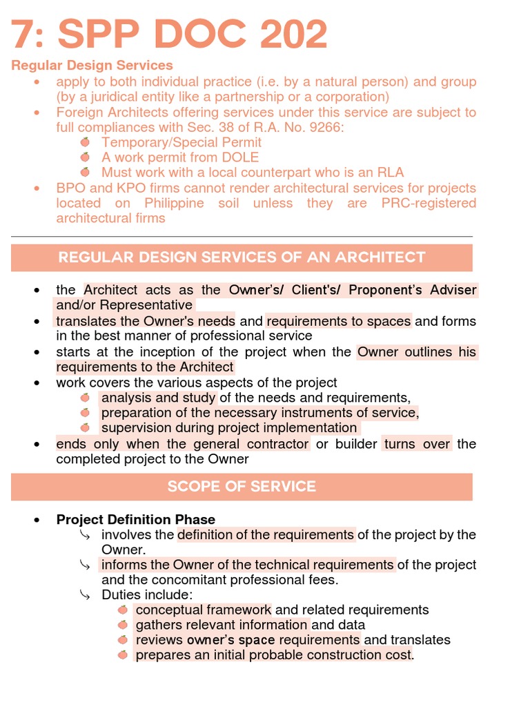 Architecture - APP2 - SPP Doc 202 | PDF | Architect | Specification ...
