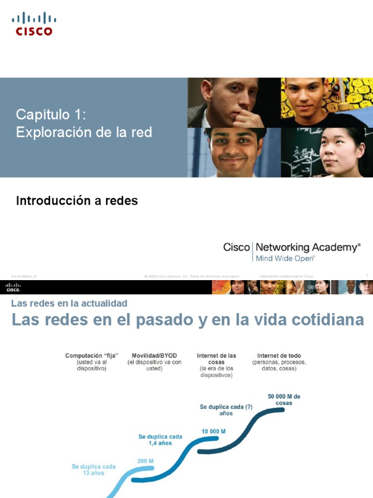 Capítulo 1: Exploración de La Red: Introducción A Redes | Descargar gratis PDF | Dirección IP ...