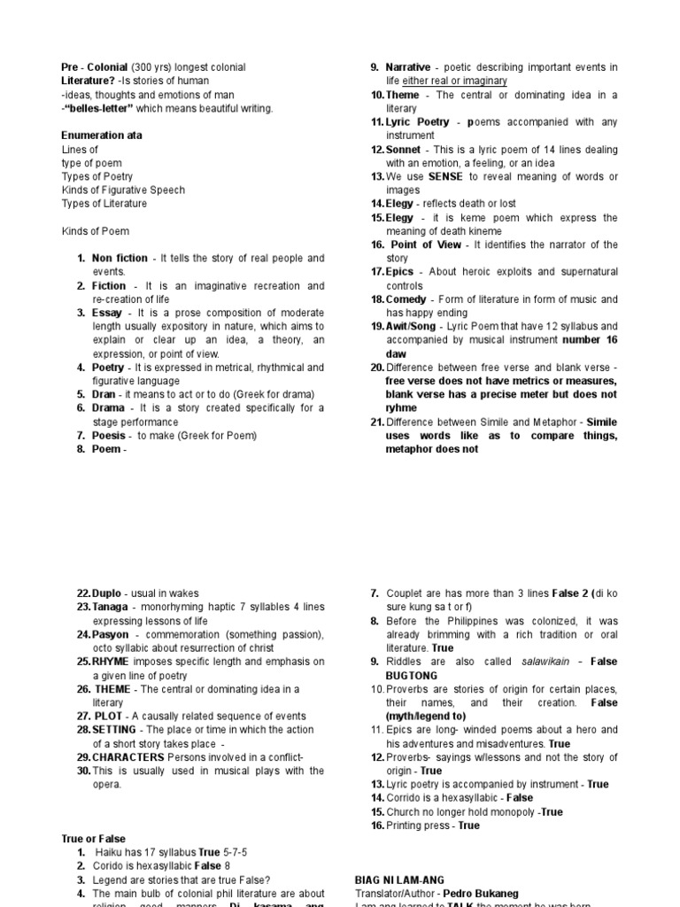 Phil Lit Reviewewr | PDF | Poetry | Metre (Poetry)