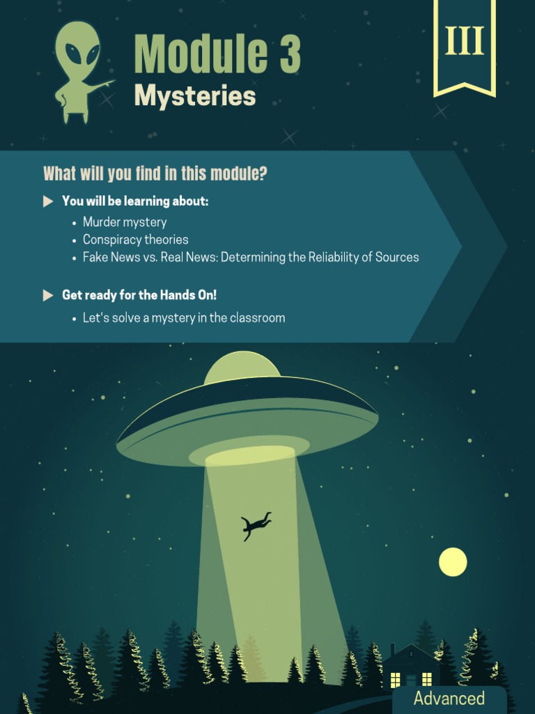 Advanced Module 3 - Mysteries | PDF | Assassination Of John F. Kennedy ...