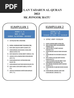 Kertas Kerja Program Sembelihan 2022 | PDF