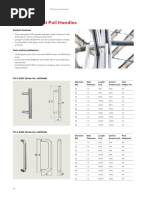 Dormakaba Door Handles Catalogue | PDF | Screw | Mechanical Engineering
