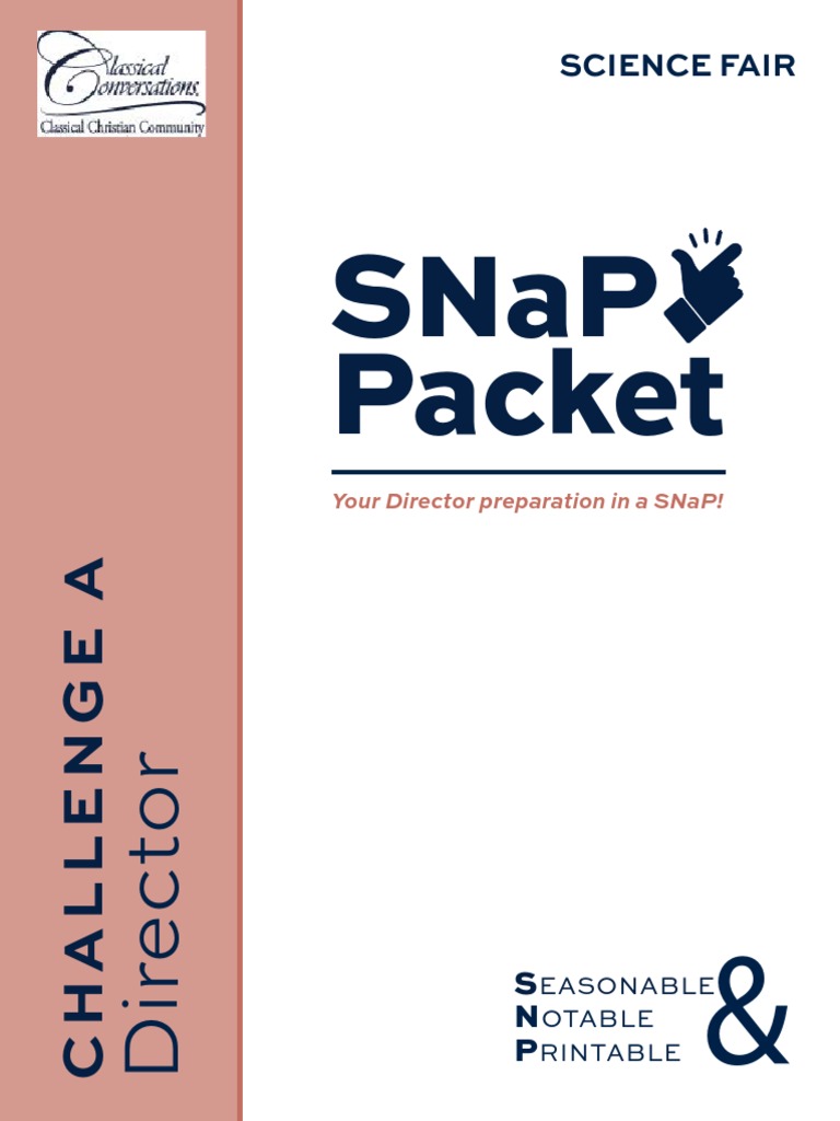 Snap Packet: Science Fair | PDF | Experiment | Scientific Method