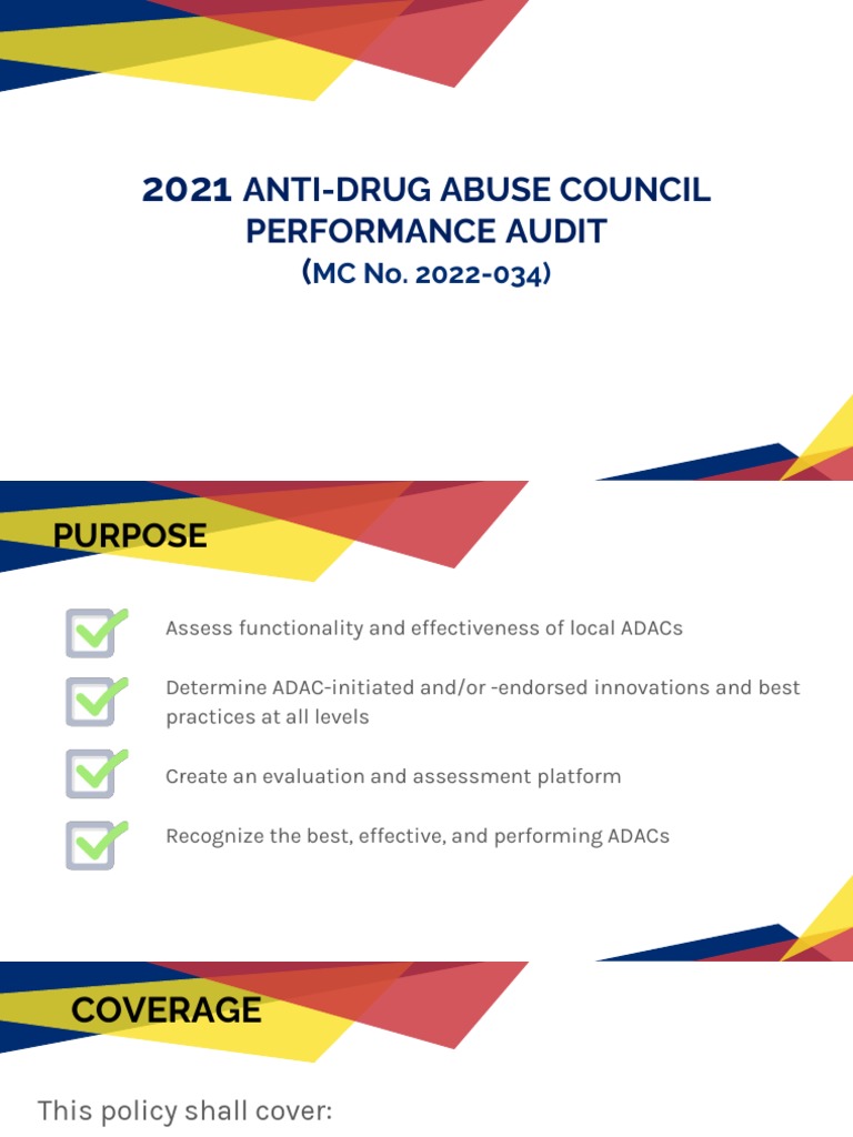 Final 2021 Adac Performance Audit Policy | PDF | Audit | Business