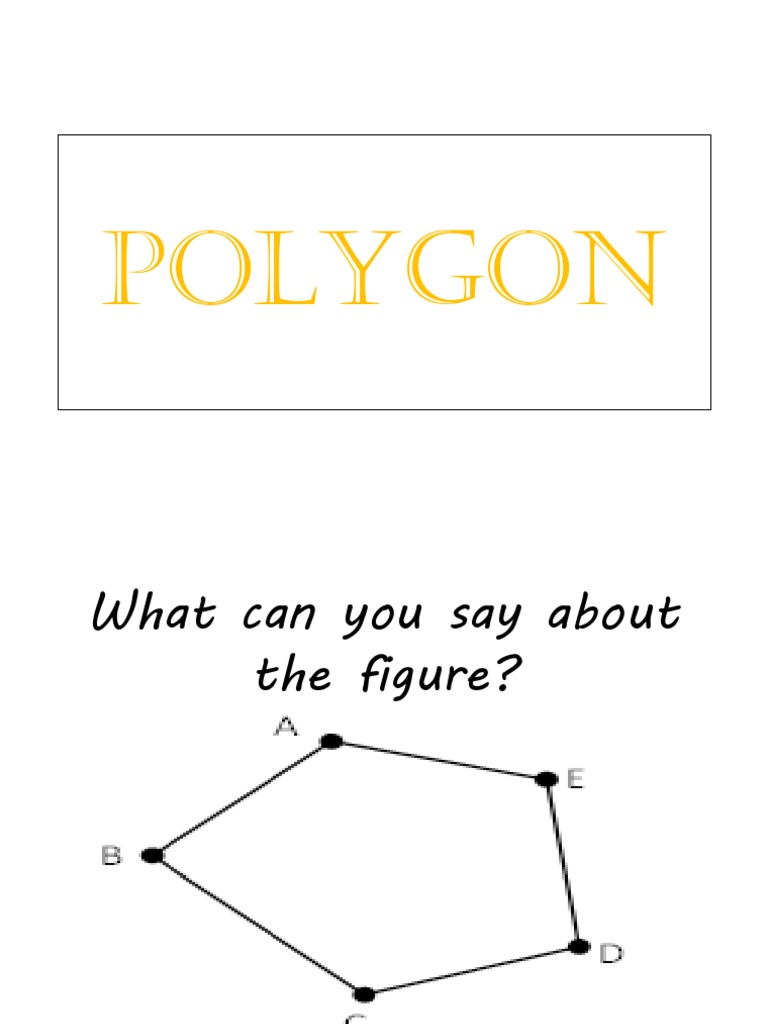 Polygon | PDF | Vertex (Geometry) | Polygon