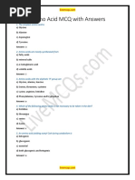 Amino Acids - Biochemistry Questions and Answers - Sanfoundry | PDF ...