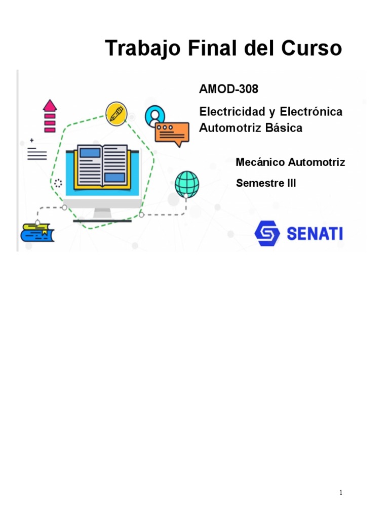 Amod Amod-308 Trabajofinal | PDF | Electricidad | Ingenieria Eléctrica