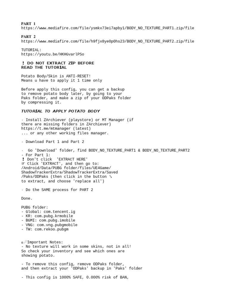 OPEN ME WITH ANY TEXT EDITOR Tutorial | PDF