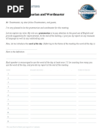 Toastmasters Grammarian Script Guide | PDF