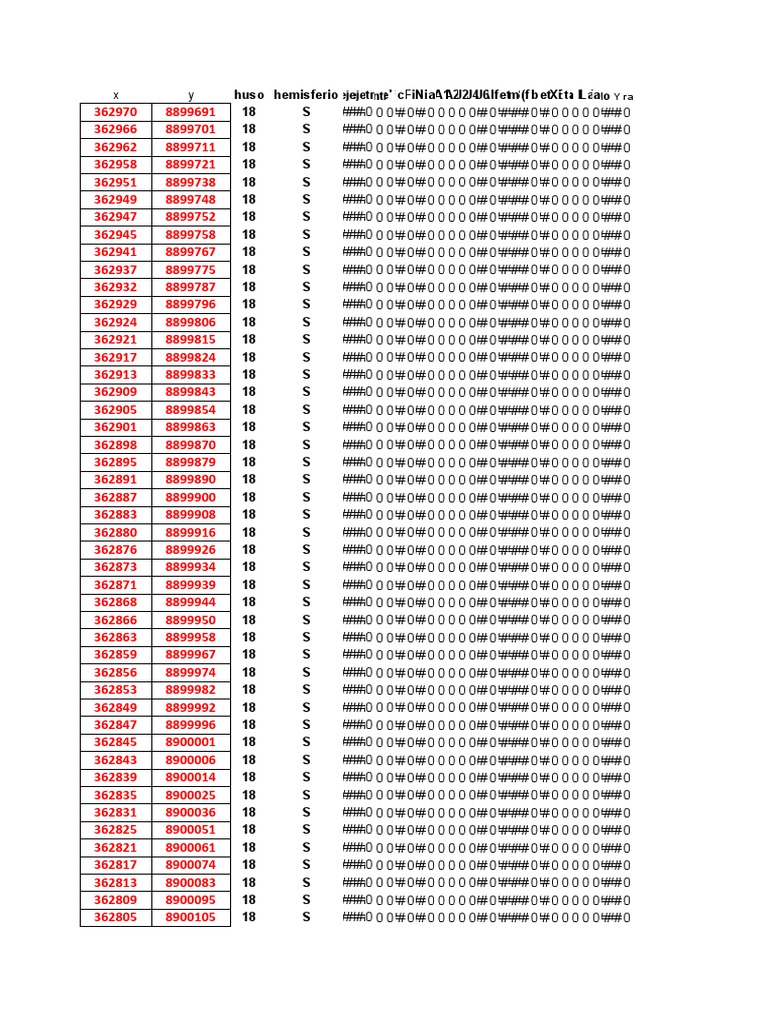 Convertidor de Coordenadas UTM-GEO | PDF