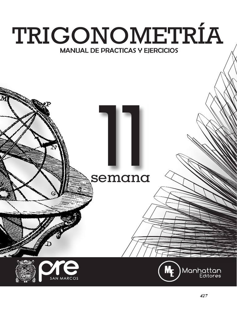 TRIGONOMETRÍA Semana11 | PDF | Funciones trigonométricas | Ecuaciones