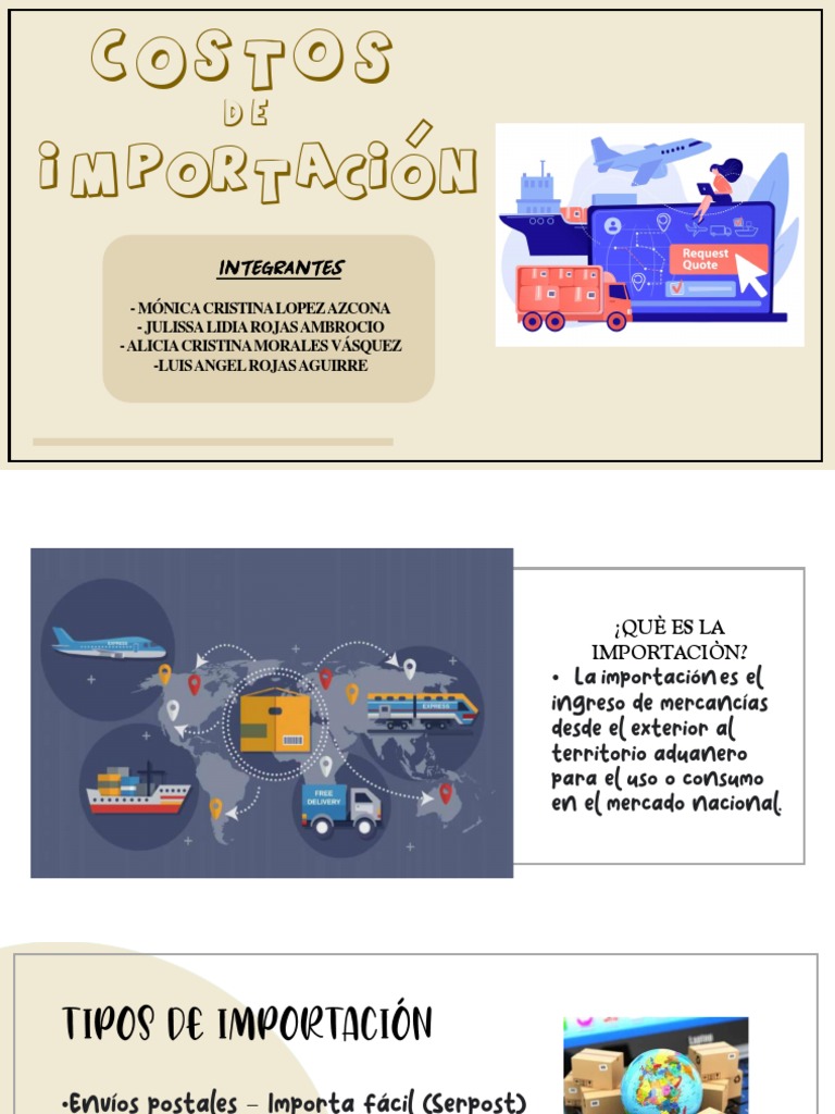 Costos de Importacion | PDF