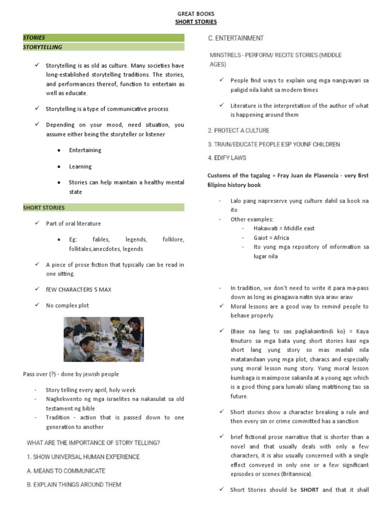 Short Stories | PDF | Narration | Storytelling