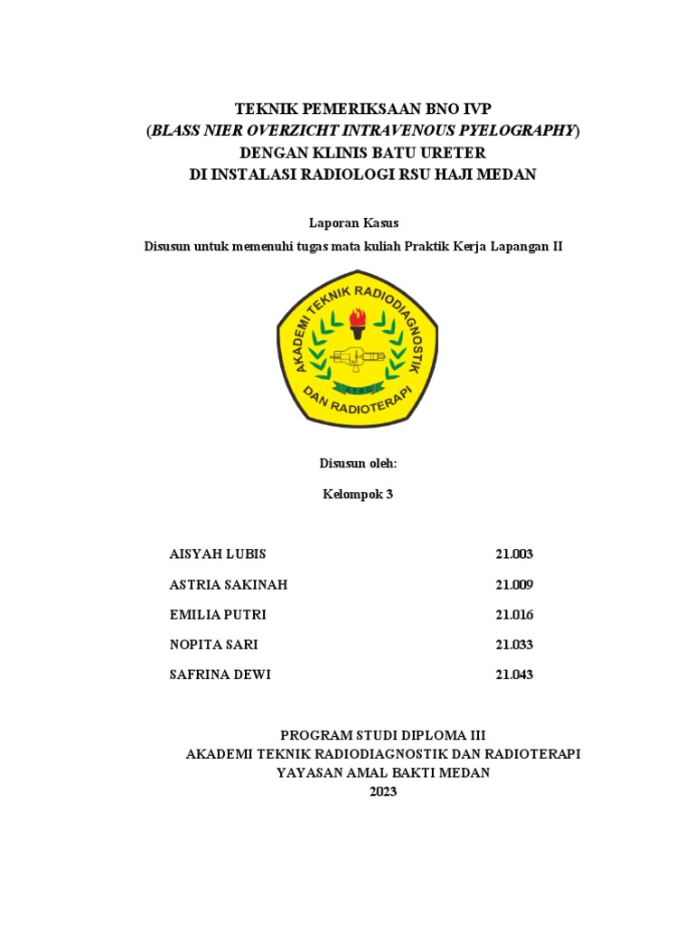 Makalah BNO IVP | PDF