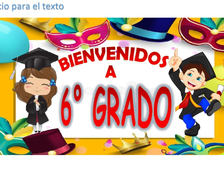 Cartel 6to Grado | PDF