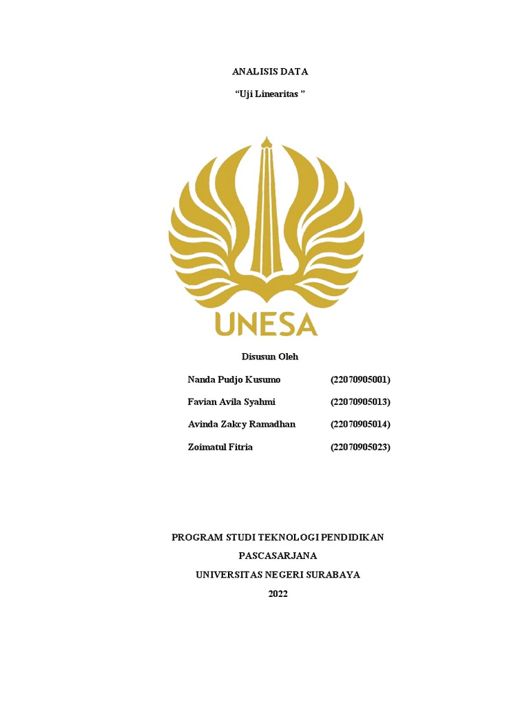 Uji Linearitas: Panduan Praktis | PDF