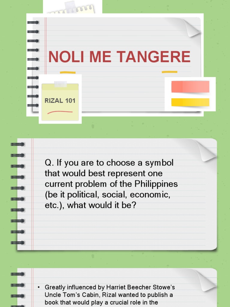 Noli Me Tangere | PDF | Spanish Language Literature | Philippines