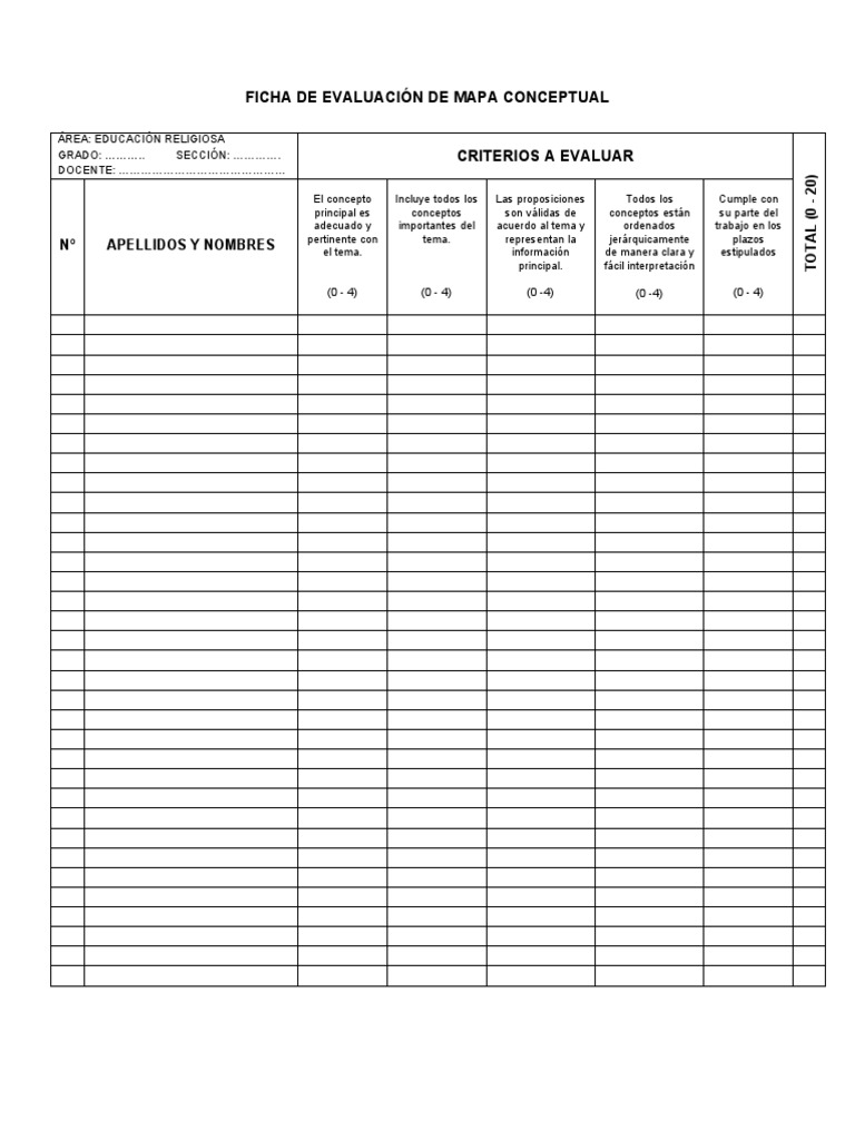 Modelos de Instrumentos de Evaluación.-2018 | PDF